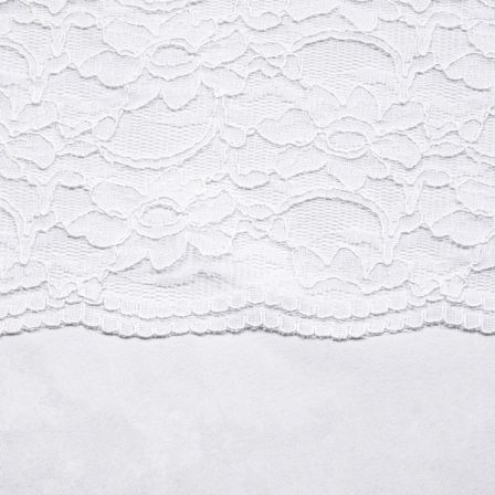 Corded lace White